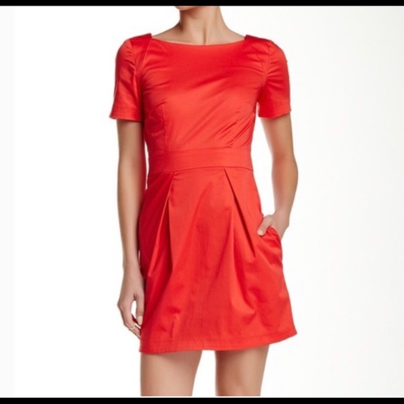 French Connection | Dresses | French Connection Richie Red Dress | Poshmark
